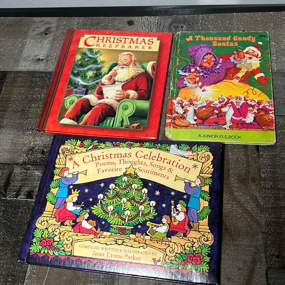 Holiday | Assorted Vintage Christmas Books Set Of 3 197s | Poshmark